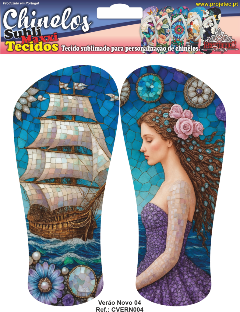 Chinelo SubliMaxxi Tecido – Verão Novo 04 – Ref.: CVERN004 – Tecido ...